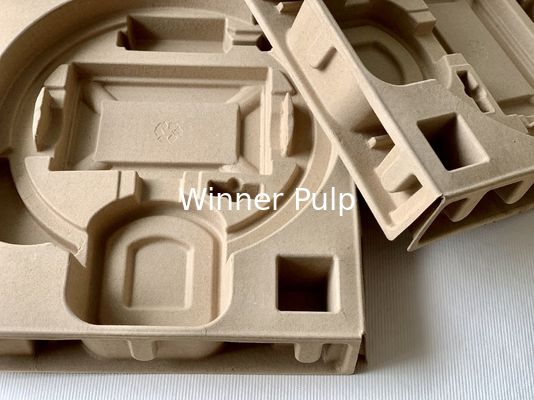 Dry Press Molded Fiber Pulp Packaging Sustainable Solution Dustproof ...