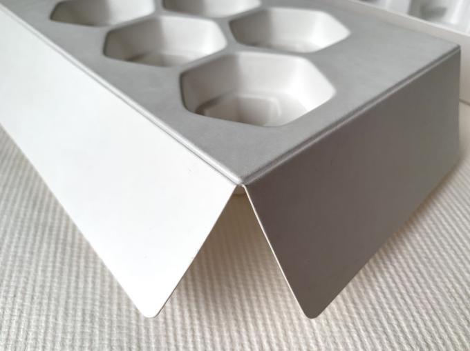 RoHS Thermoformed Paper Trays Molded Pulp Packaging Recyclable