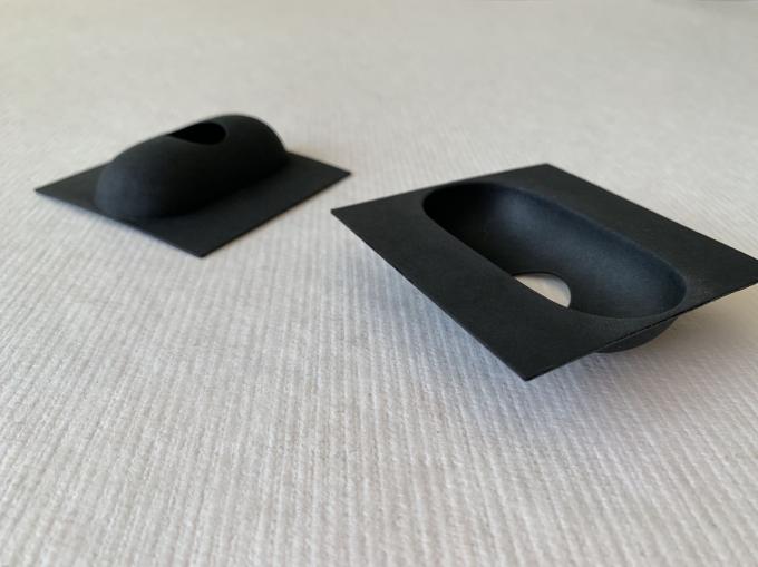 100% Biodegradable Custom Sustainable Packaging Rigid Smooth Molded ...