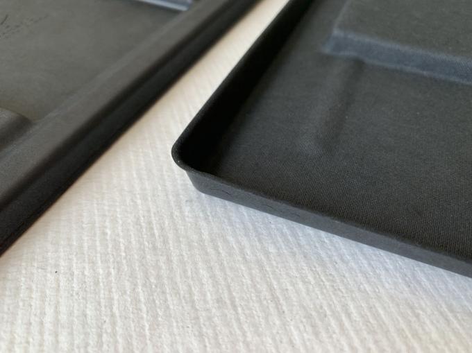 Plastic Alternative Molded Paper Pulp Box Smooth Surface Sustainable ...