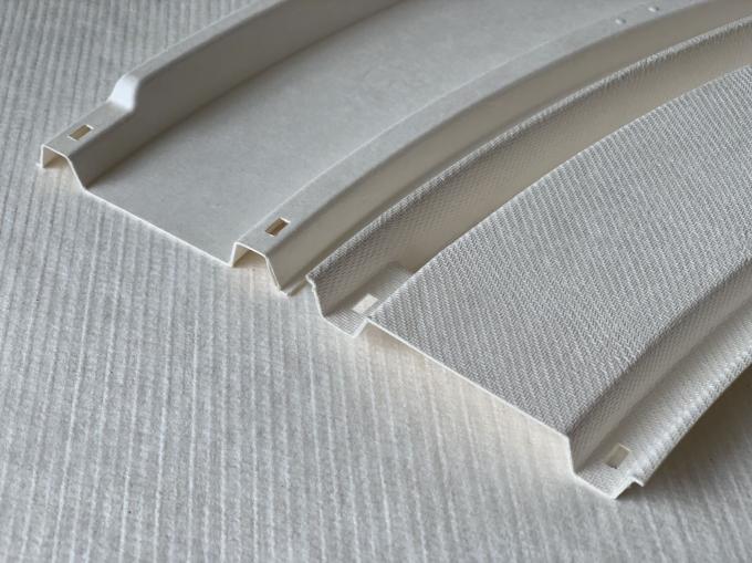 Clean Edge Wet Press Molded Pulp Customized Plastic Alternative Bagasse ...