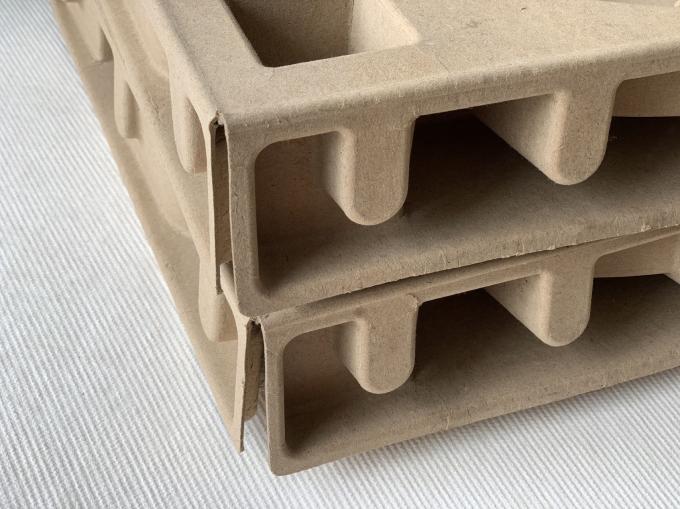 2.5mm Dry Press Molded Pulp Sustainable Robot Fiber Molded Packaging